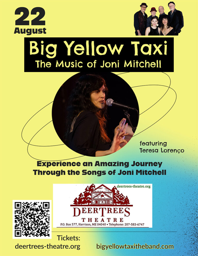 Big Yellow Taxi - Joni Mitchell Tribute - Deertrees Theatre